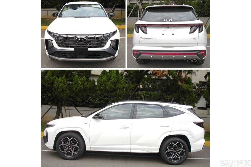 現代Tuscon N Line實車曝光 政府節能標章網站露餡 | 8891新車